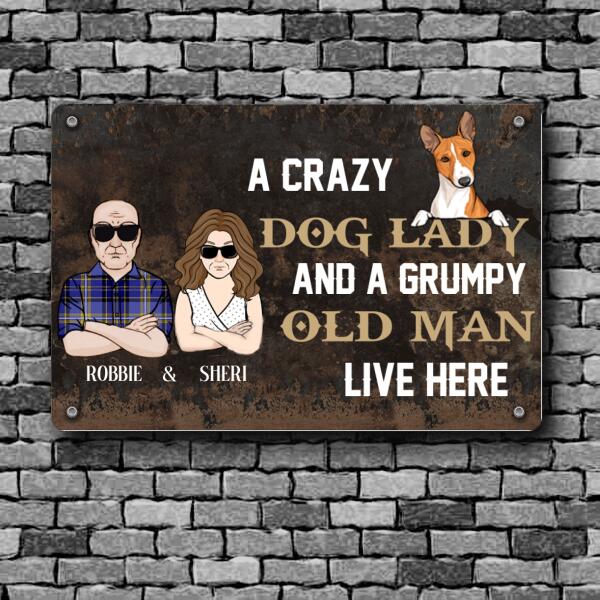 Personalized Metal Signs | Custom Address Signs | Dog Cat Lovers Gifts ...